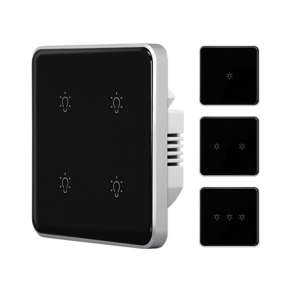 ST2Z54 4-Gang Smart Light Switch | Touch Panel Control & Home Automation